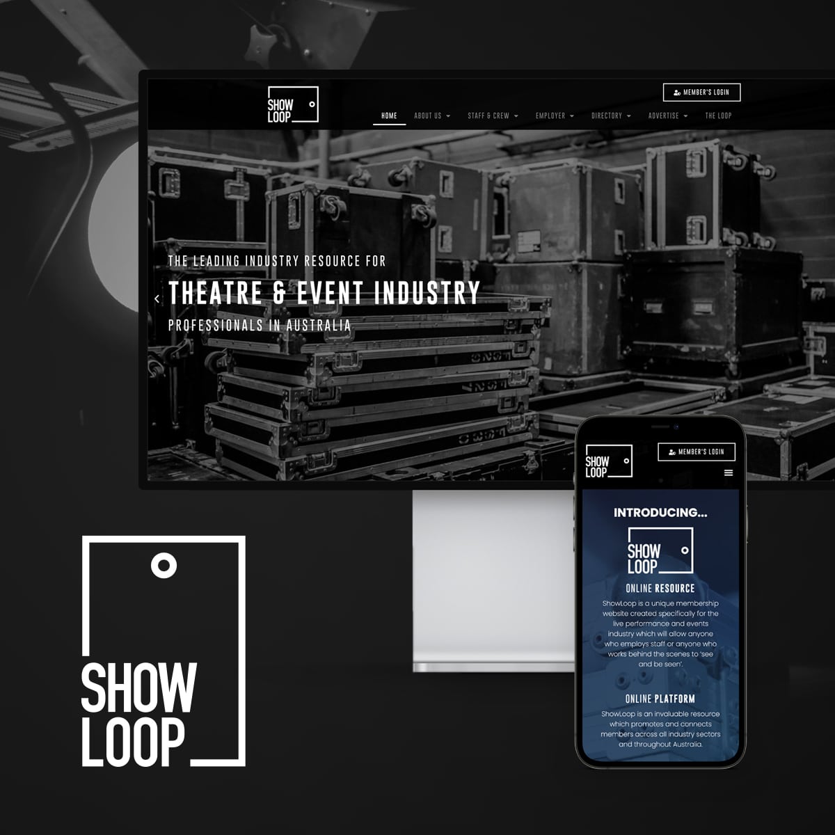 Showloop - Creative Web Design by Spark Interact