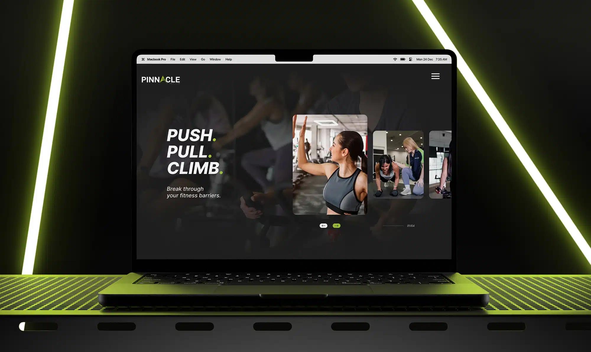 Pinnacle Case Study - Website Redesign by Spark Interact