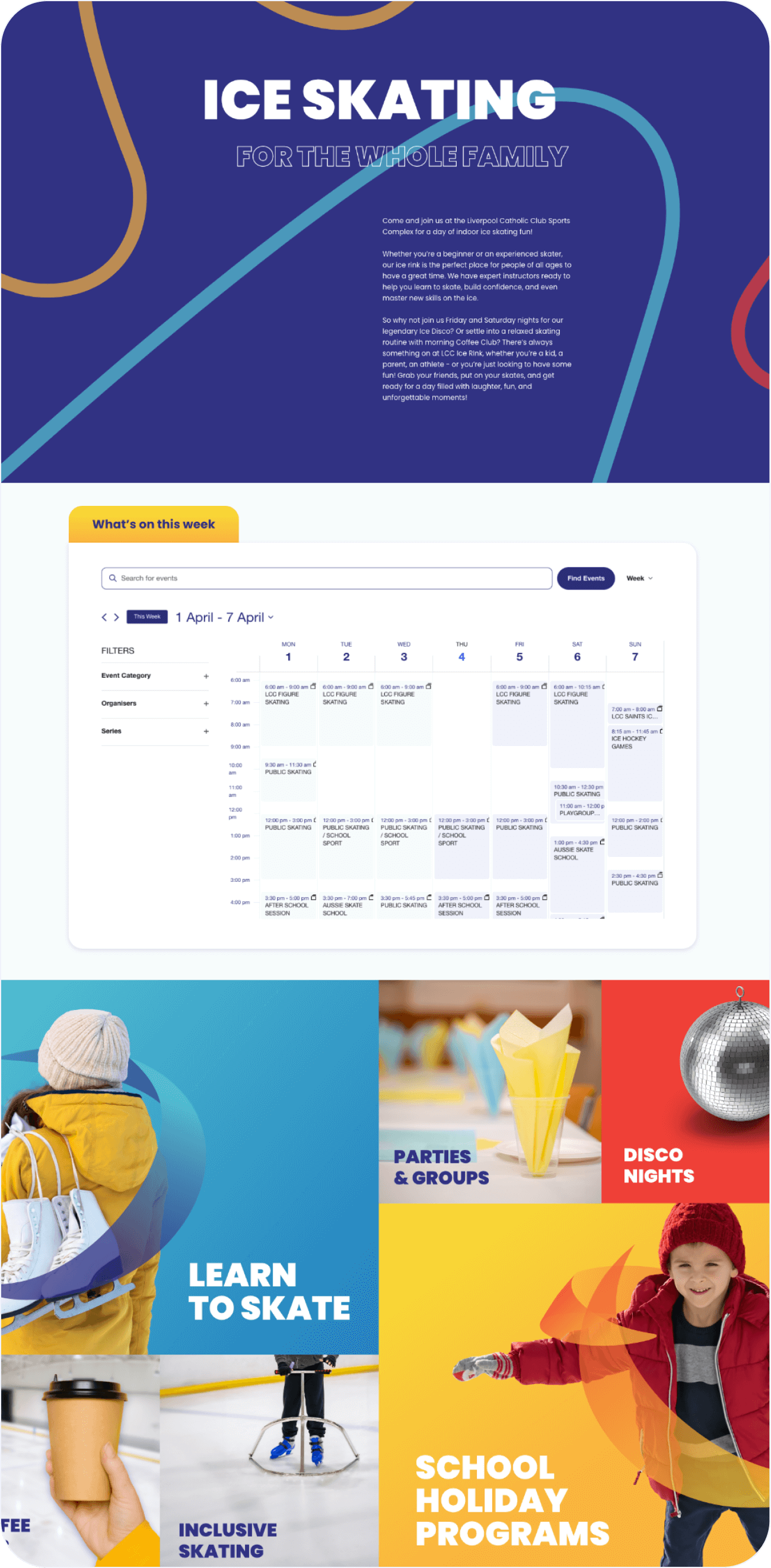 Branding Success Story: LCC Ice Rink Transformation